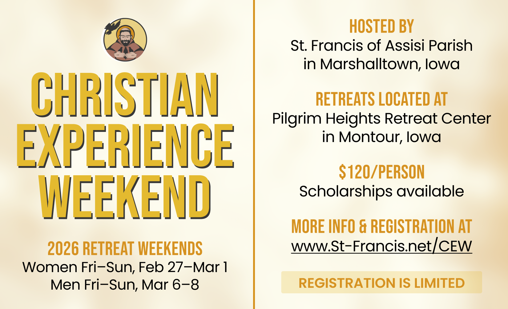 CEW Retreat Weekend - St. Cecilia